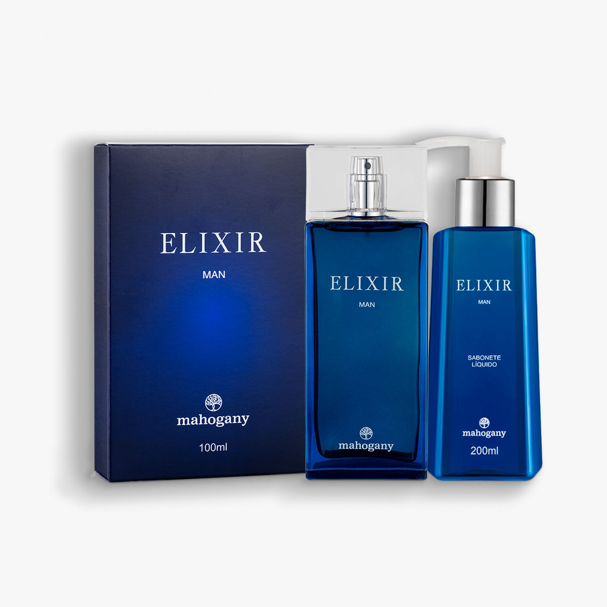 Kit Elixir Fragrância 100 ml e Sabonete Líquido 200 ml